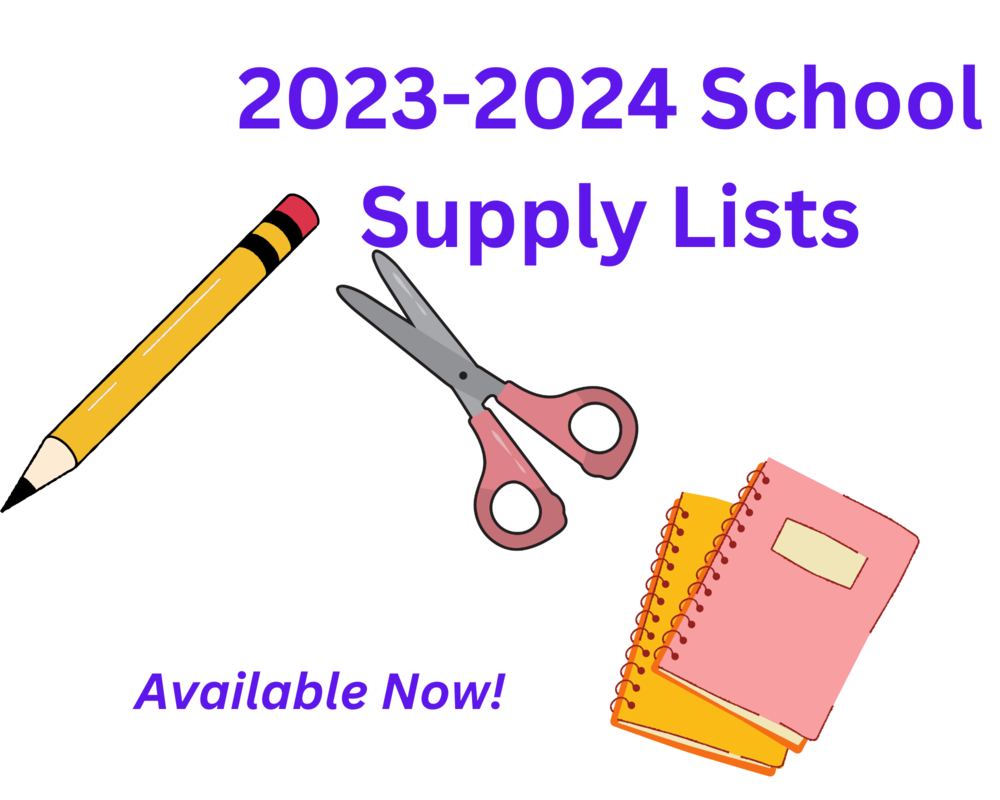 2023 2024 School Supply Lists Available Bristow Public Schools